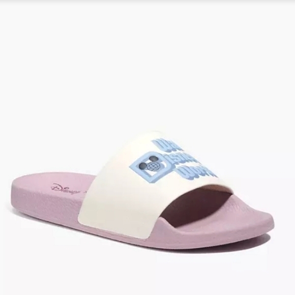 Coach | Shoes | Disney X Coach Sport Slide With Walt Disney World ...